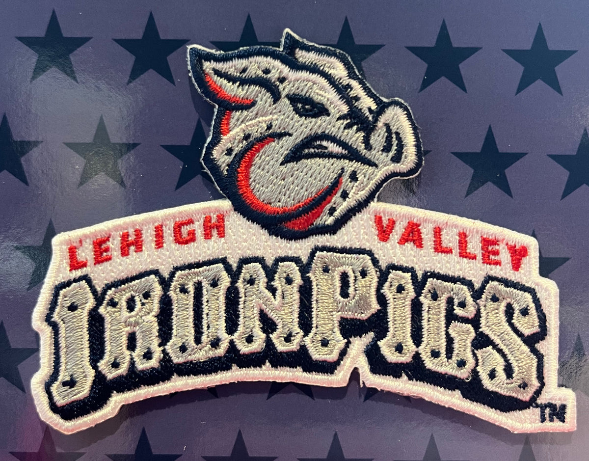 Lehigh Valley IronPigs Primary Logo Patch – Lehigh Valley IronPigs ...